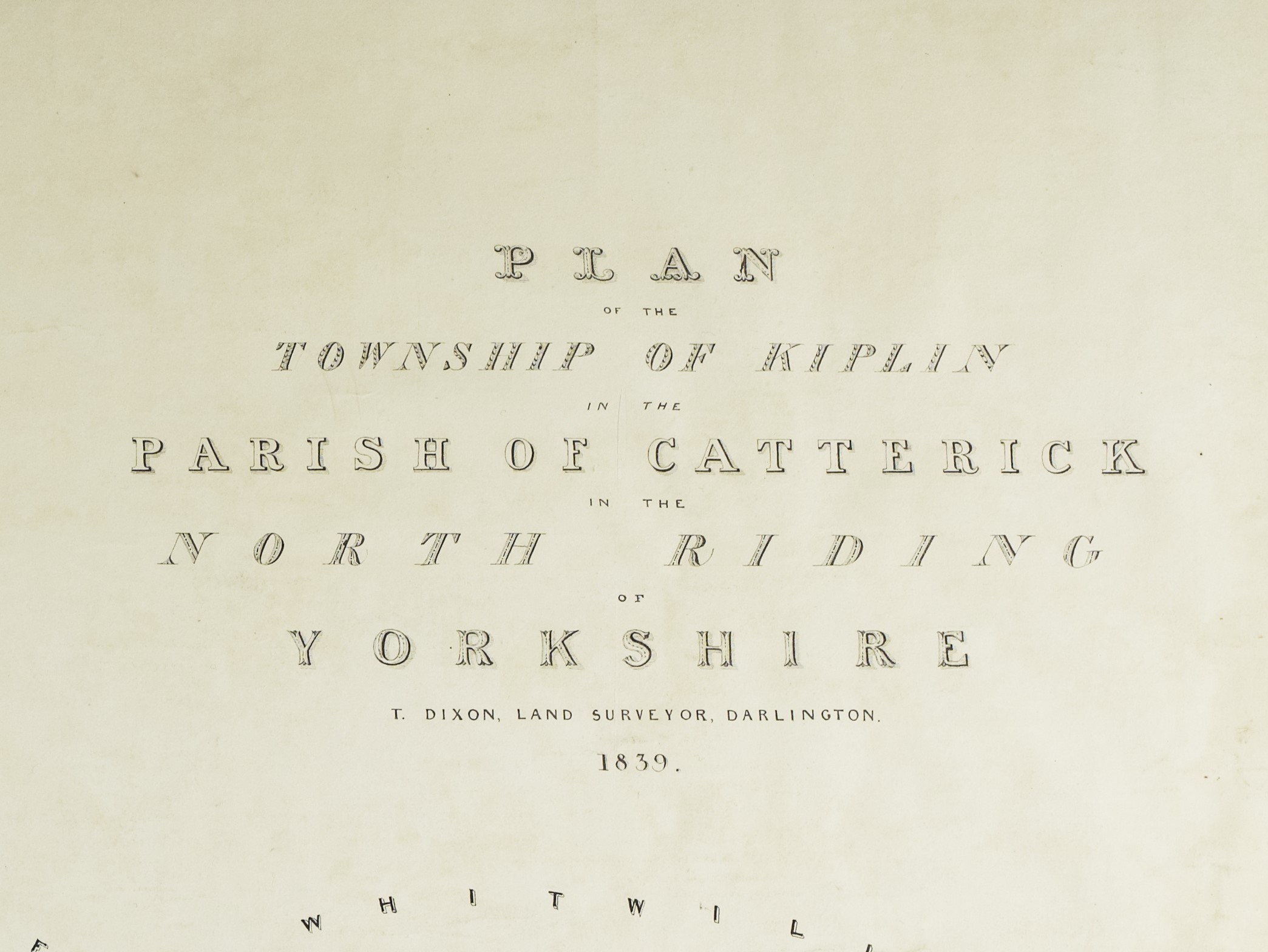 Kiplin - Tithe Maps Project