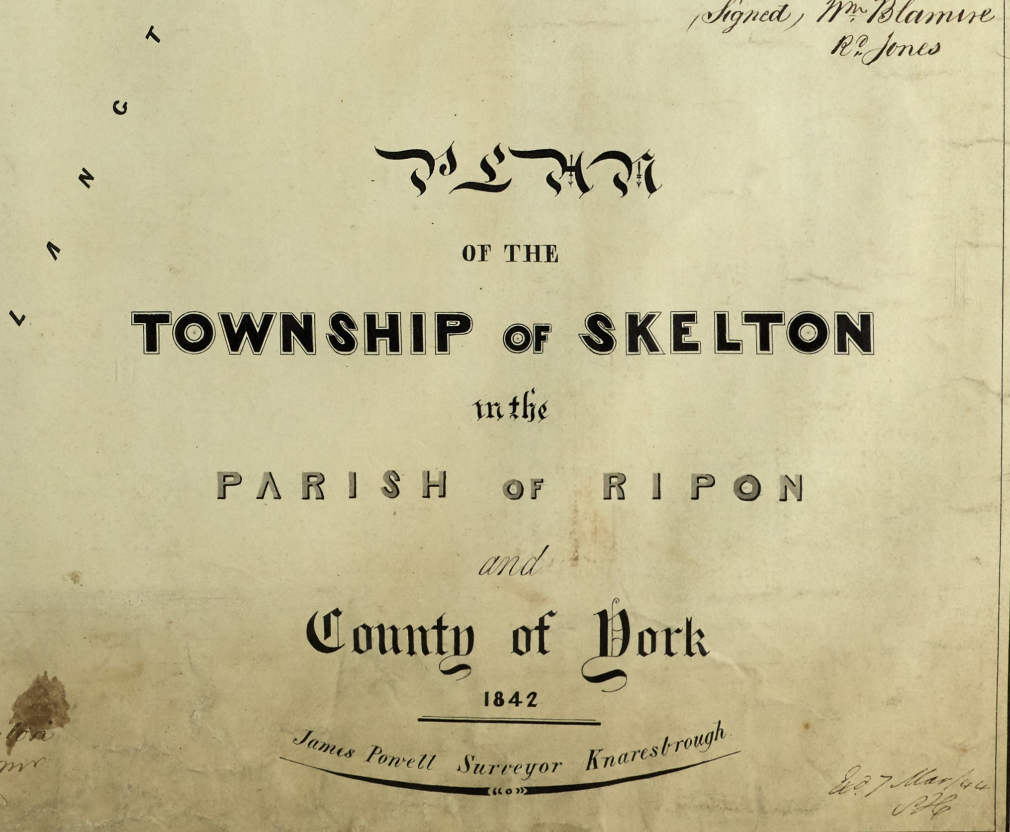 Skelton - Tithe Maps Project