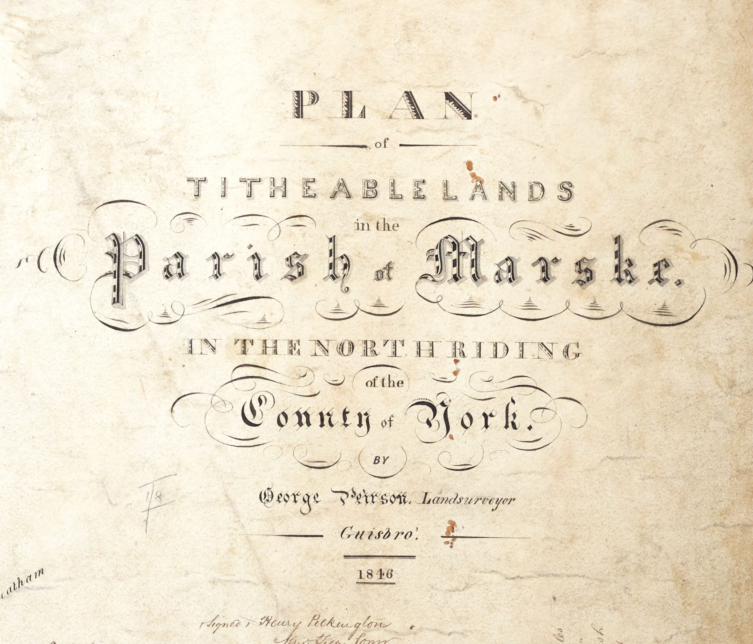 Marske-by-the-Sea - Tithe Maps Project