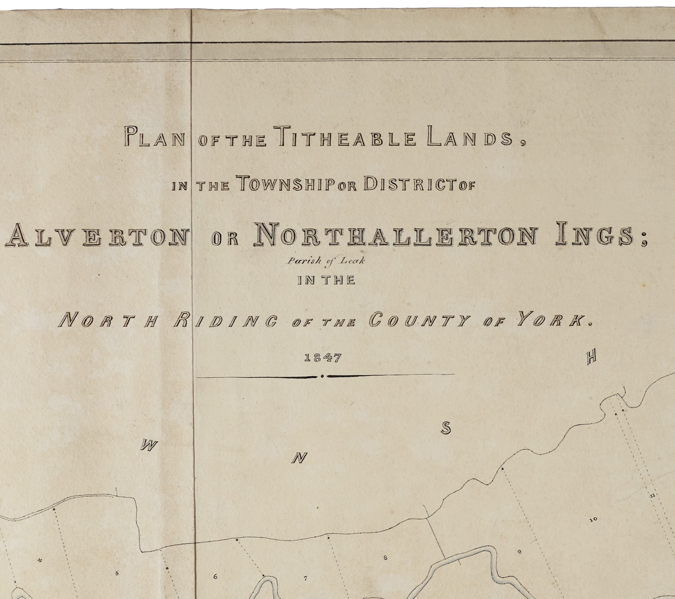 Alverton or Northallerton Ings - Tithe Maps Project