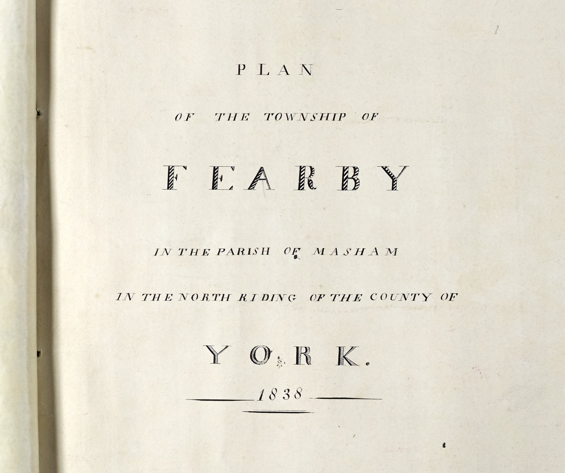 Tithe maps in Richmond & Dales - Tithe Maps Project