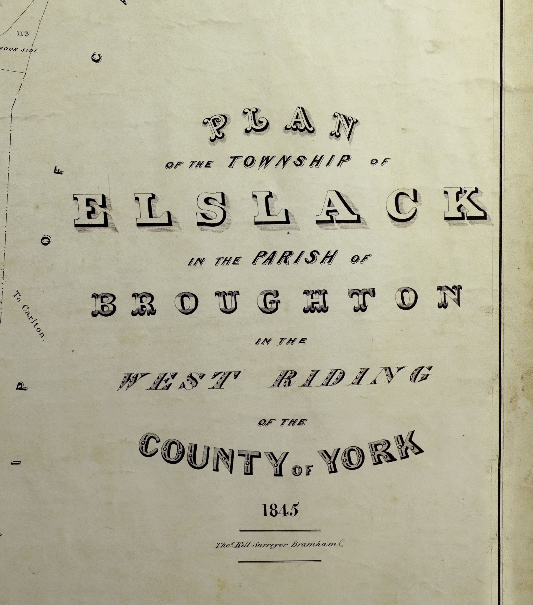 Tithe maps in Craven - Tithe Maps Project