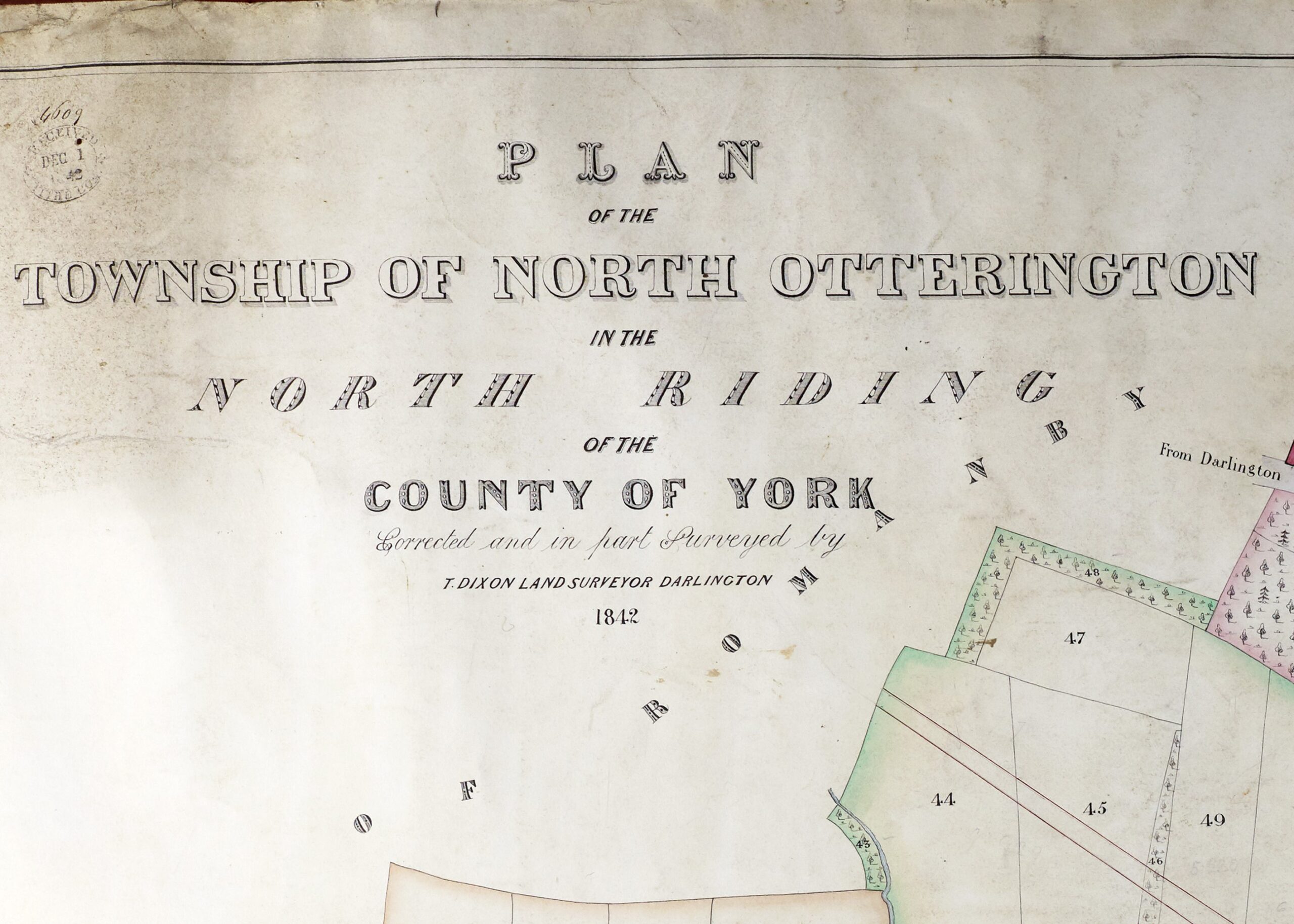 Tithe maps in Hambleton & Vale of Mowbray - Tithe Maps Project