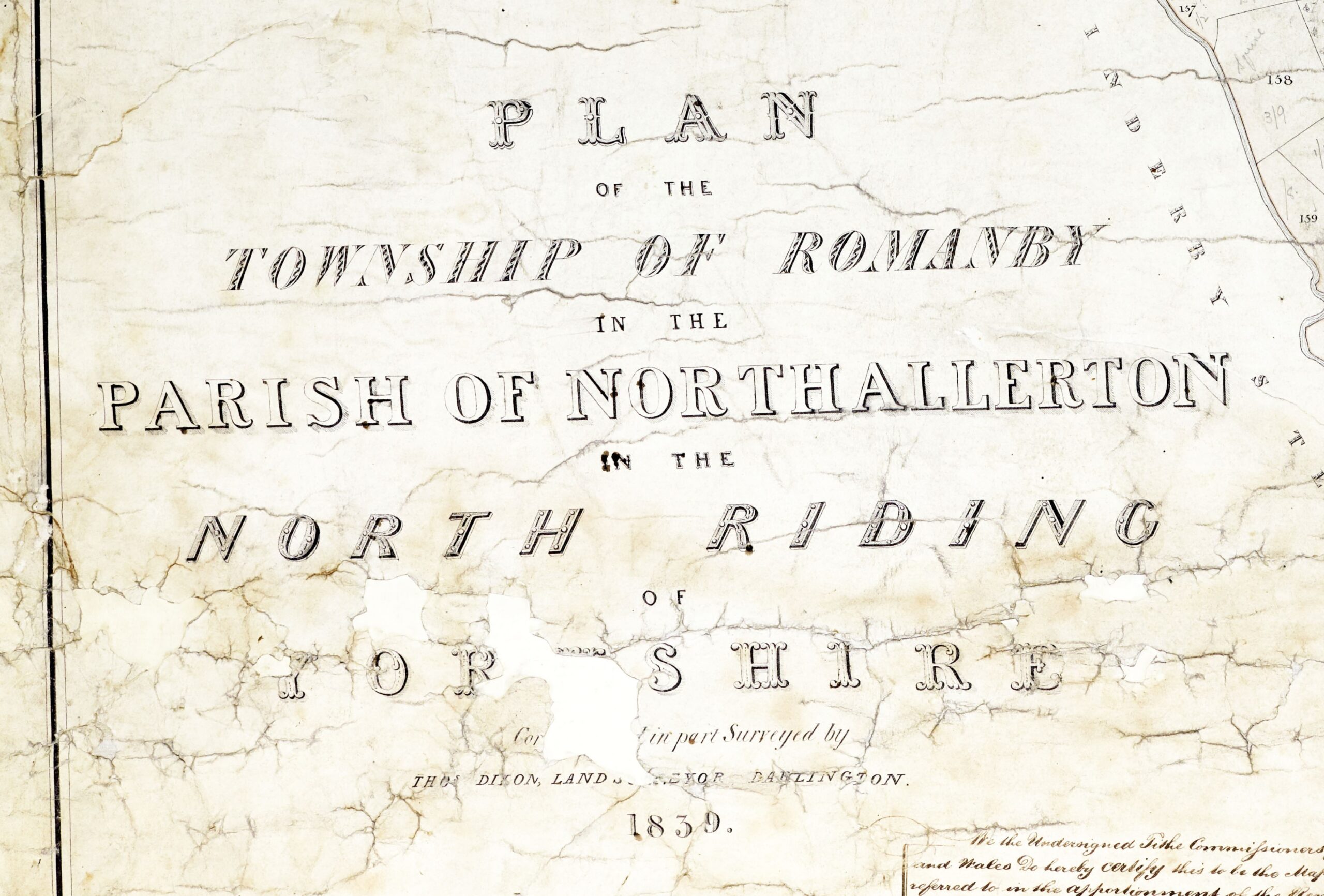 Tithe maps in Hambleton & Vale of Mowbray - Tithe Maps Project