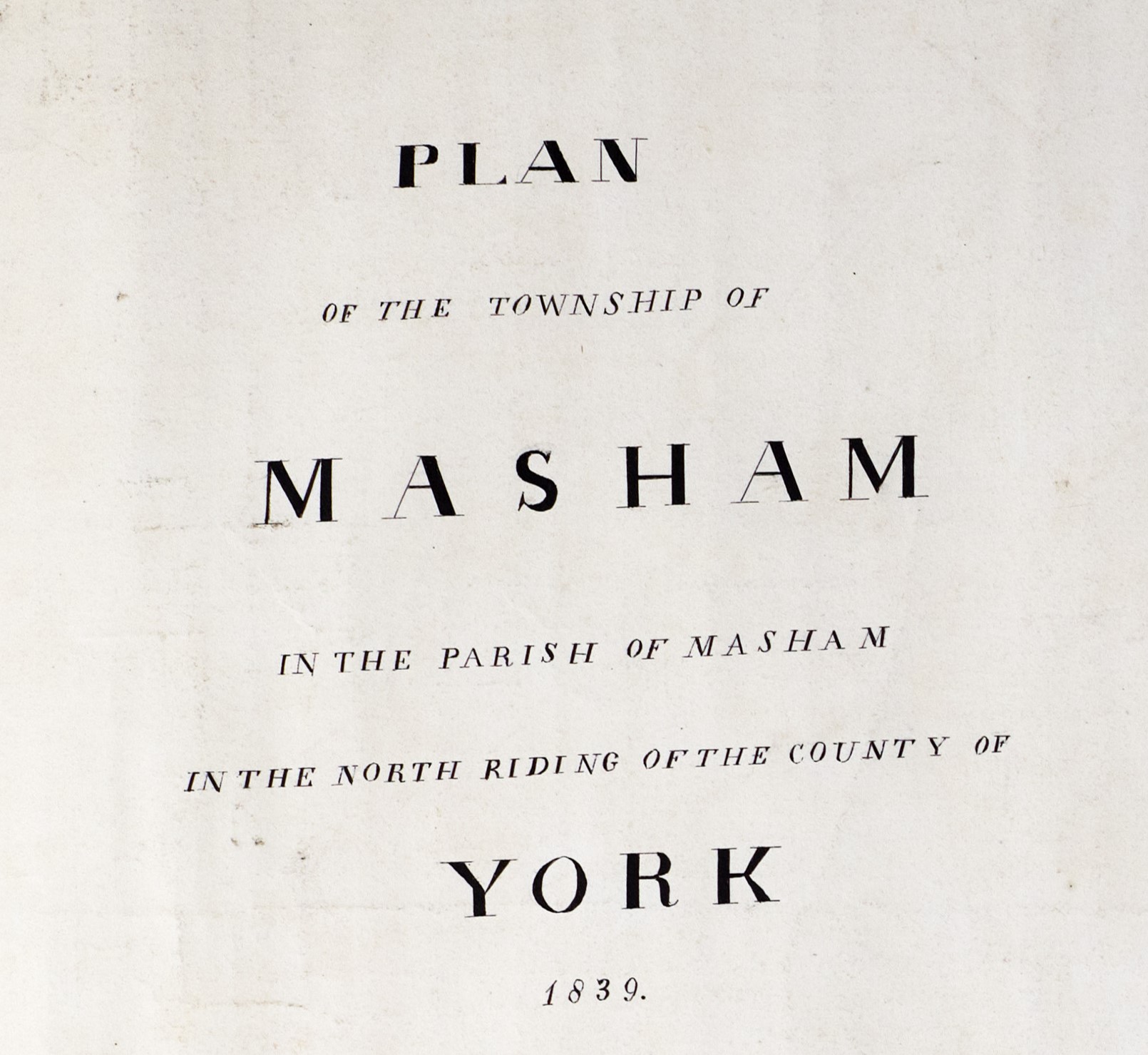 Tithe maps in Richmond & Dales - Tithe Maps Project