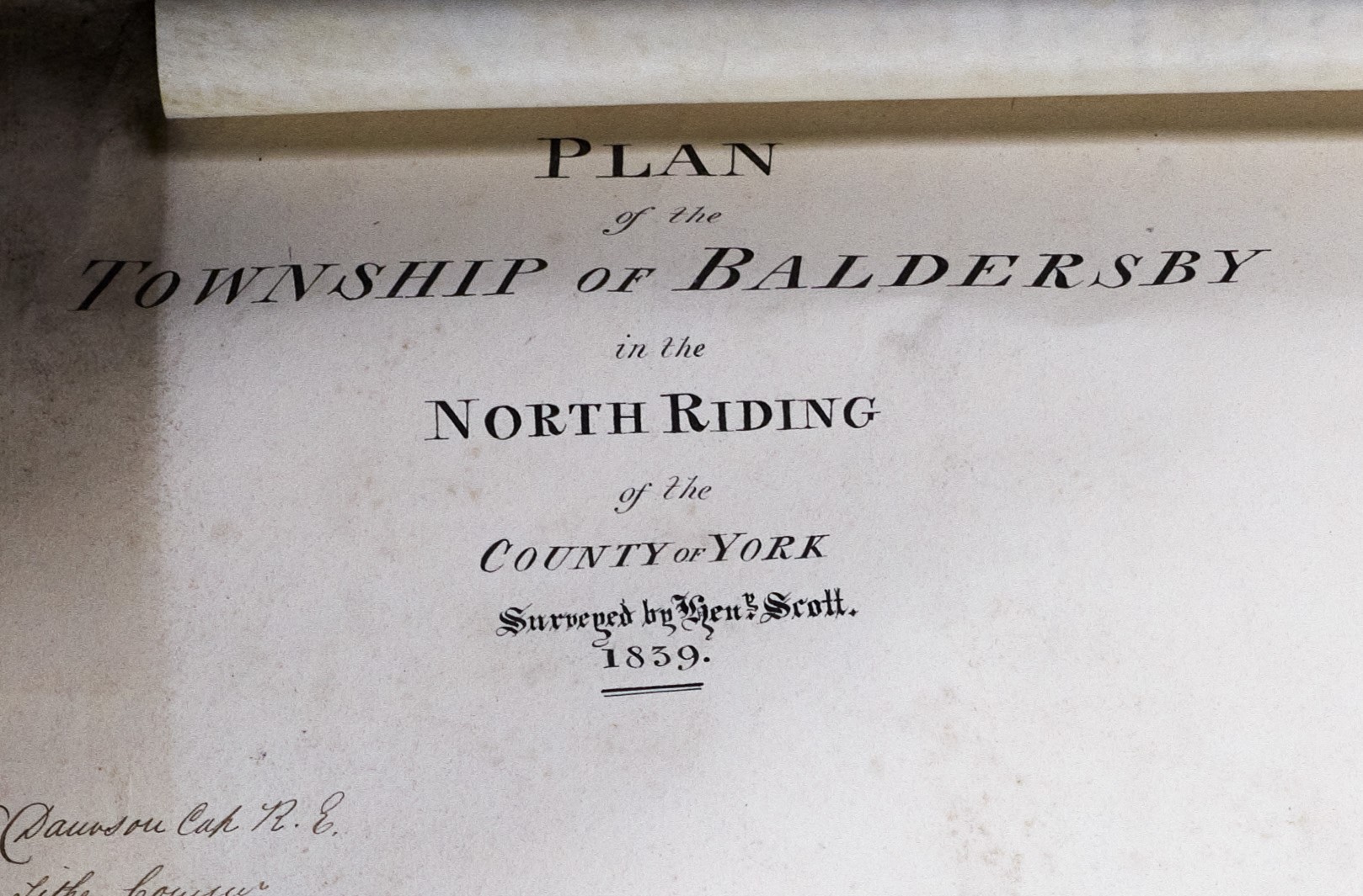 Tithe maps in Hambleton & Vale of Mowbray - Tithe Maps Project
